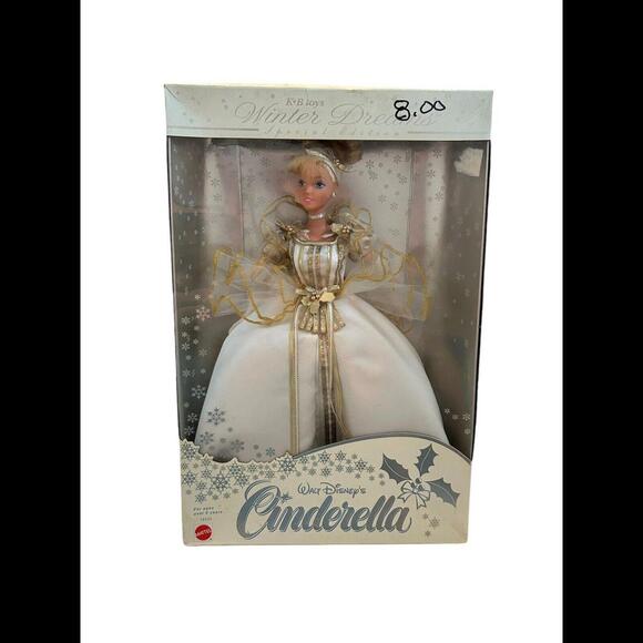 Mattel | Toys | 997 Mattel Winter Dreams Walt Disney Cinderella | Poshmark